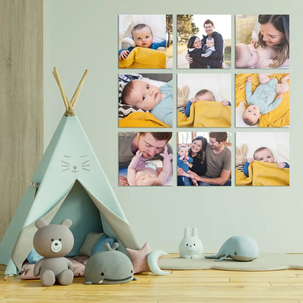 Square Canvas Combos – Canvas and Prints